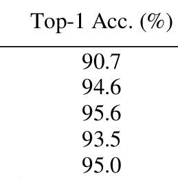 Comparison Of Classification Performance By Different ViT Training