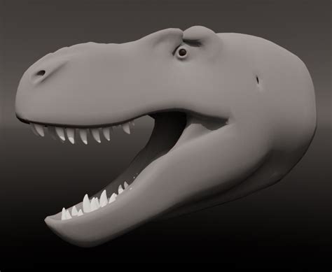Reconstructed Skull Of The Newly Described Species Of Tyrannosaurus