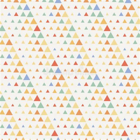 Seamless Triangle Halftone Gradient Pattern Stock Vector Illustration Of Decoration Print