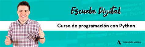 Curso De Programación Con Python Fundación Adecco