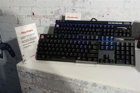 Hyperx At Computex 2019 New In House Switches For Alloy Origins