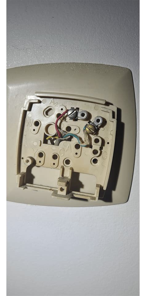Replacing Old Thermostat Wires Not Labeled Where Do I Hook Them Up On