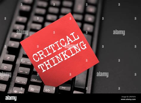 Text Caption Presenting Critical Thinking Conceptual Photo Sequence Of Stages Of A Project