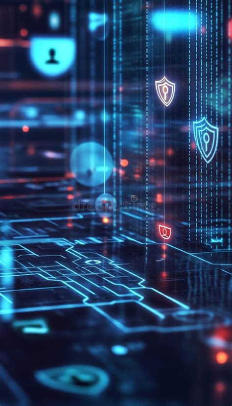 Captivating Visual Representation Of Digital Footprints In Cyber Security And Privacy Protection
