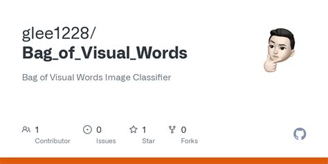 GitHub Glee Bag Of Visual Words Bag Of Visual Words Image Classifier