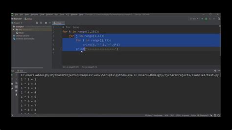 python 1 17 python nested for loop by multiplication {بايثون بالعربى} youtube