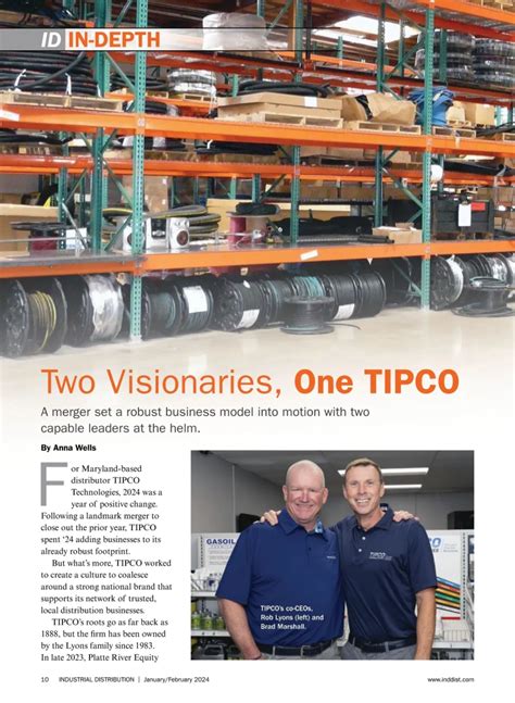 Industrial Distribution February 2025 Page 10 Tipco Technologies