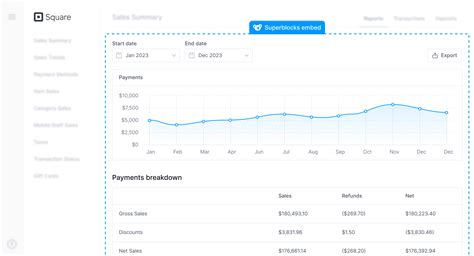 Embedded Applications Superblocks Docs