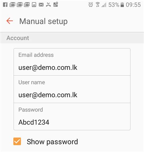 Email Configuration Guide For Android Samsung Smart Phones LankaHost Knowledge Base