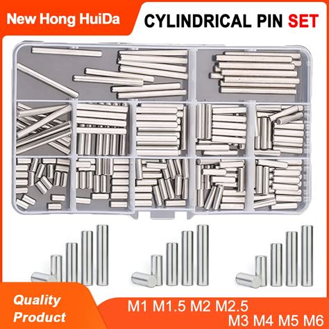 Roll Pins 450pcs Roll Pin Assortment Set Metric Slotted Loose Parts