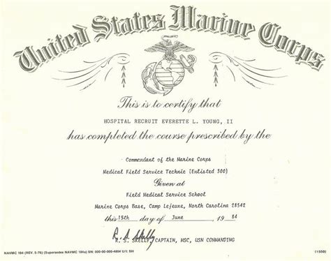 Usmc Mcmap Certificate Template Best Professionally Designed Templates