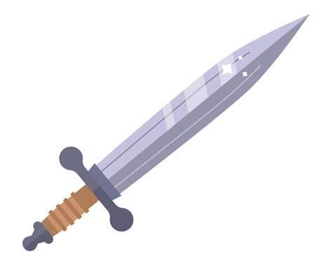 Premium Vector Medieval Knight Sword