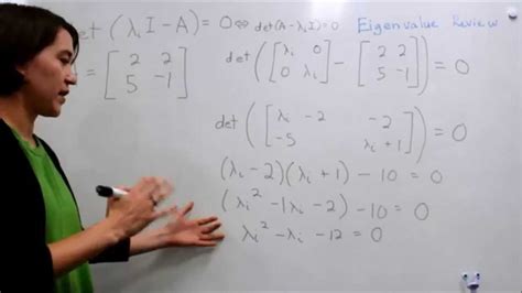 Intro To Control 11 Eigenvalue Review Youtube