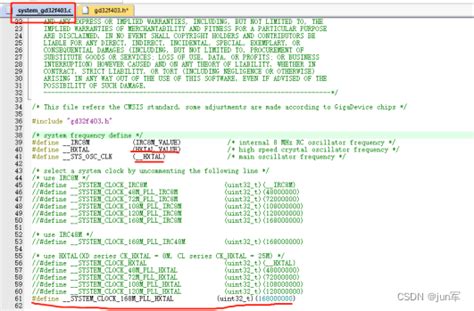 Gd32使用外部晶振时，串口打印乱码的问题解决办法。gd32串口乱码 Csdn博客