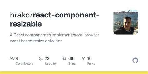 Github Nrakoreact Component Resizable A React Component To