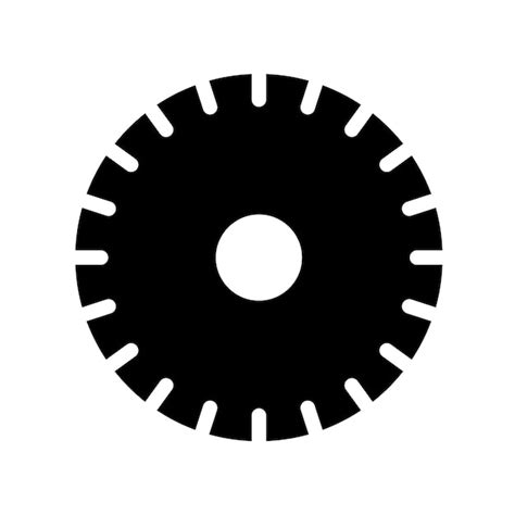 Premium Vector Saw Blade Icon Vector Logo Template