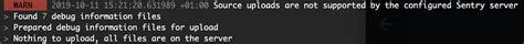 Uploading Source Files With Debug Information On Premise Sentry