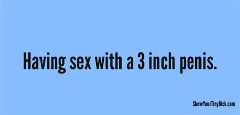 Embarrassing First Time Having Sex With A 3 Inch Penis Show Your Tiny Dick