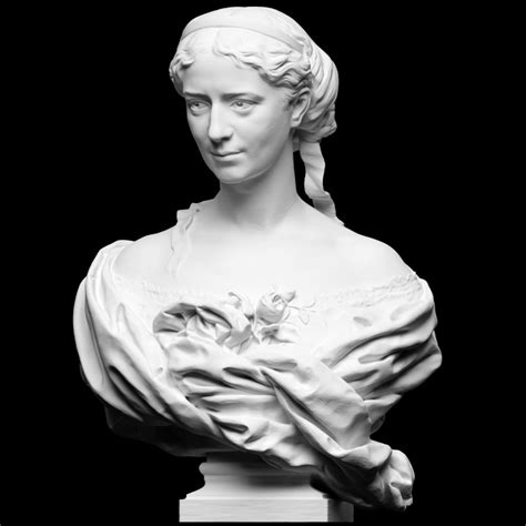 3d printable countess armand by ny carlsberg glyptotek