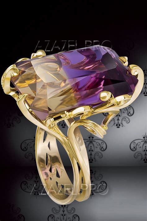 Перстень кольцо с Аметрином натуральным природным №102070PE! #ring # ...