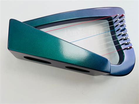 Walter T Mini Harp 8 String Handheld Celtic Lyre Lap Small Harp Instru Pures Music