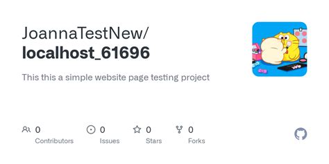 Github Joannatestnewlocalhost61696 This This A Simple Website Page
