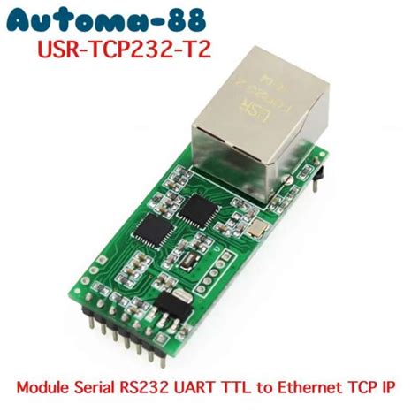 Jual Module Serial Rs232 Uart Ttl To Ethernet Tcp Ip Rj45 Usr Tcp232 T2 Di Seller Rukia