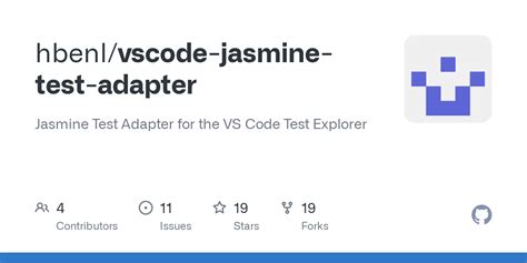 Github Hbenlvscode Jasmine Test Adapter Jasmine Test Adapter For