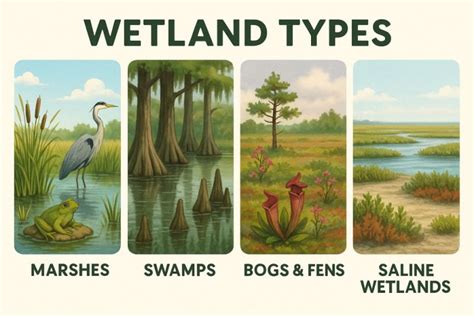 Types Of Wetlands Explained World Rivers