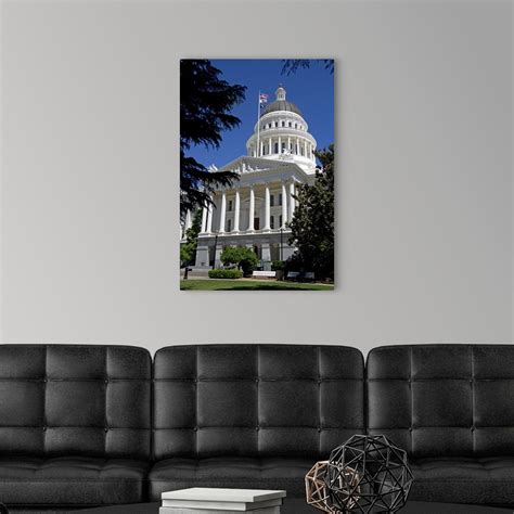 The California State Capitol Building In Sacramento California Usa
