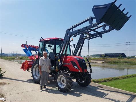 동양기계 사천대리점 M520 M470 동양기계 신형 트렉터 판매 파워셔틀 자동수평제어 친환경엔진