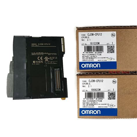 Omron Cj2m Cpu12 Cj2mcpu12 Cj2m Cpu12 Brand New Cpu Unit Plc Processors