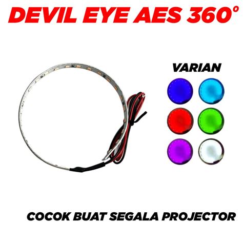 Devil Demon Eye Aes 360 Projector Projector Projector Projector Billed