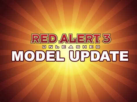 Model Update News Red Alert 3 Unleashed Mod For C C Red Alert 3 ModDB