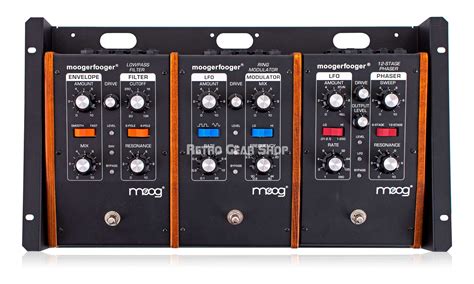 Moog Moogerfooger Mf101 Mf102 Mf103 Ring Modulator Stage Phaser Pedal