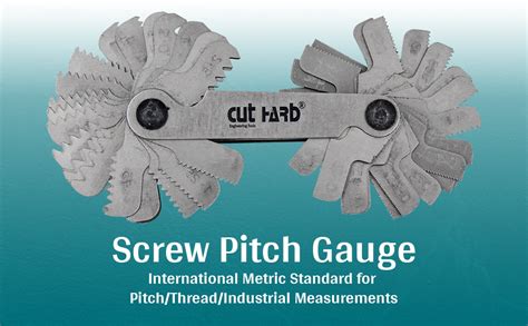 Cuthard Screw Pitch Gauge 4 To 62 Tpi 025 To 60 Mm Combination With 55 Degree And Metric 60