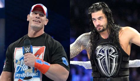 Wwe Teases John Cena Vs Roman Reigns As Main Event Of No Mercy