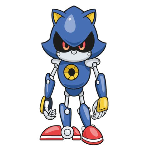 How To Draw Metal Sonic Really Easy Drawing Tutorial