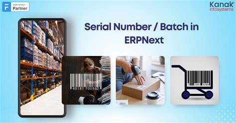 manage serial number and batch in erpnext