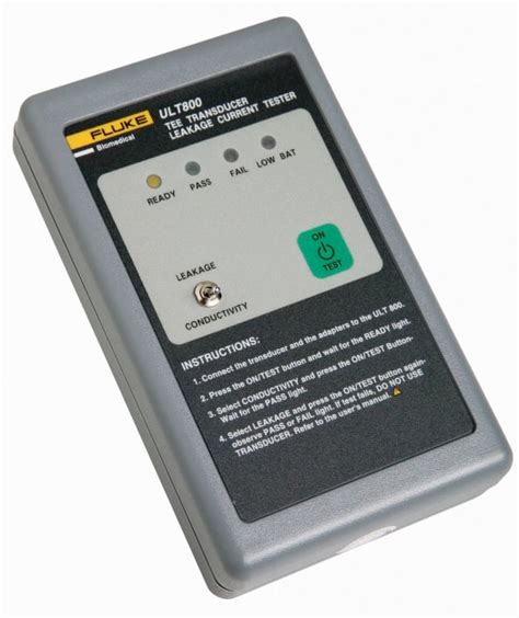 Ultrasound Electrical Safety Transducer Leakage Current Tester Fluke Biomedical Ult800 Nastroj