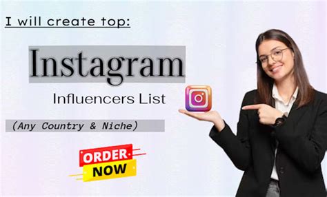 Build Instagram Influencers List For Influencer Marketing By