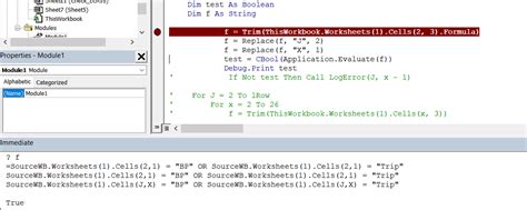 Vba Excel Evaluate Function Inconsistent Result Stack Overflow