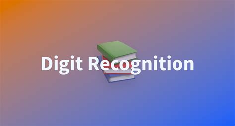 Digit Recognition A Hugging Face Space By Siril