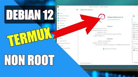 Cara Install Debian12 Termux No Root Required Youtube