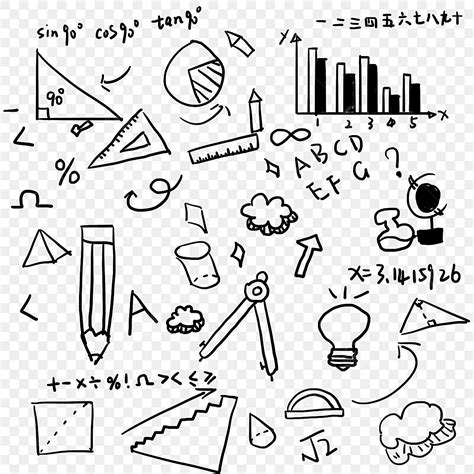 Kindergarten Math Clipart Black And White