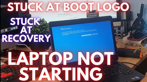 Why Is My Laptop Getting Stuck On Startup Screen