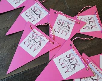 Sex And The City Themed Flyer Bachelorette Invite Digital File Etsy