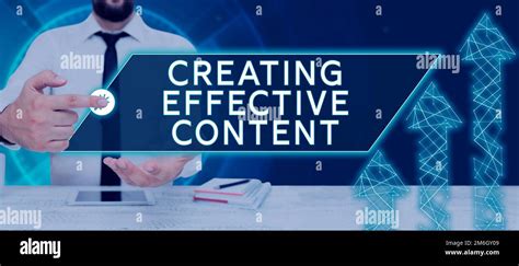 Conceptual Display Creating Effective Content Concept Meaning Valuable Information Informative