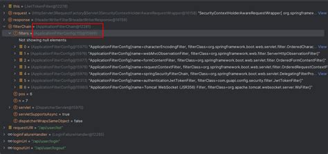 java security exceptionhandling cant register successfully filter has somthing wrong stack