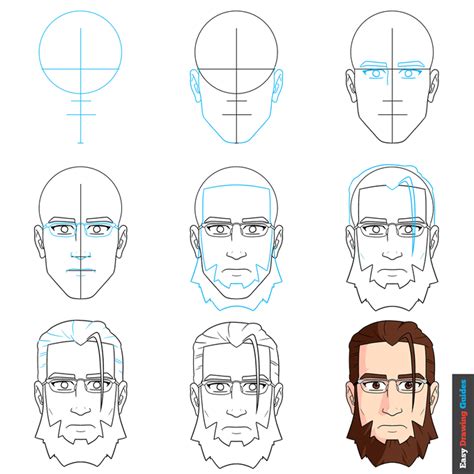 Beard Drawing